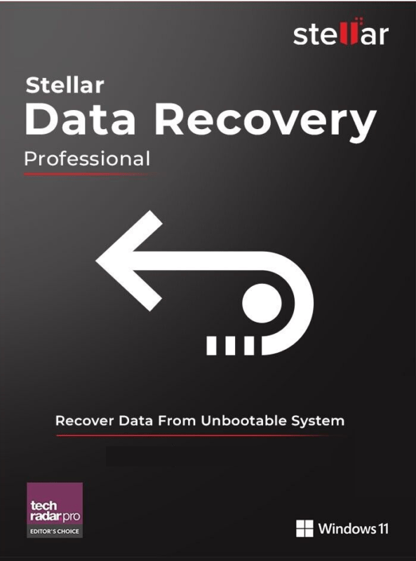 Stellar Data Recovery Professional - {Lifetime License} Win